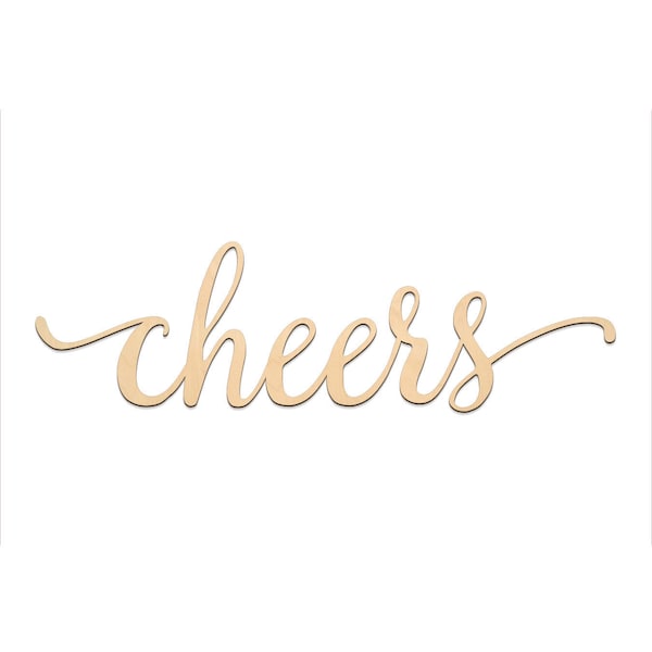 Cheers Sign - Etsy