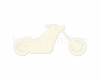 Motorcycle Wooden Cutout - Etsy