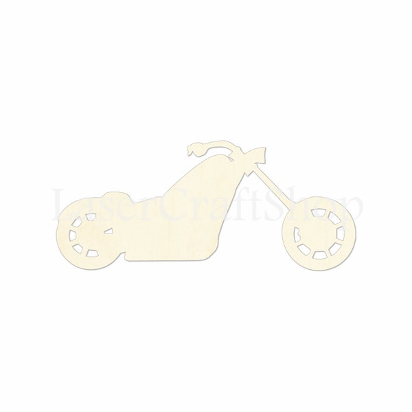 Motorcycle Wooden Cutout - Etsy