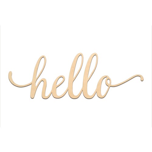 Home Script Word Wood Sign Wooden Words Sign Art Rustic - Etsy UK