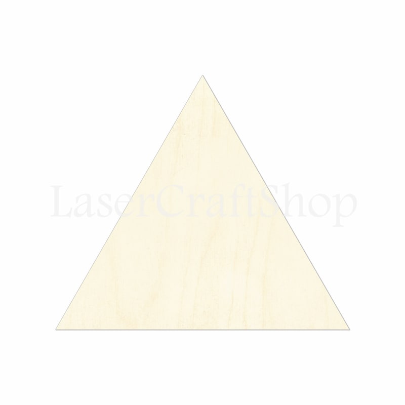 Triangle Cutout - Etsy