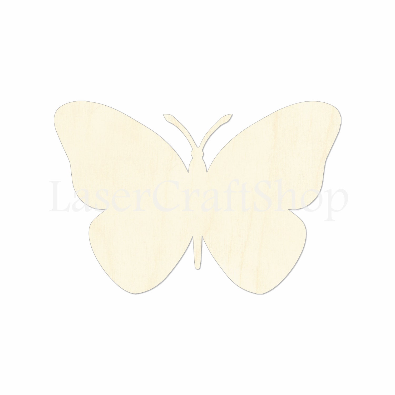 Butterfly Cut Out Shape