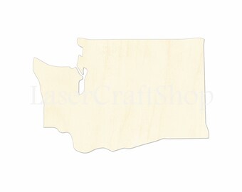 Wa State Cutout - Etsy