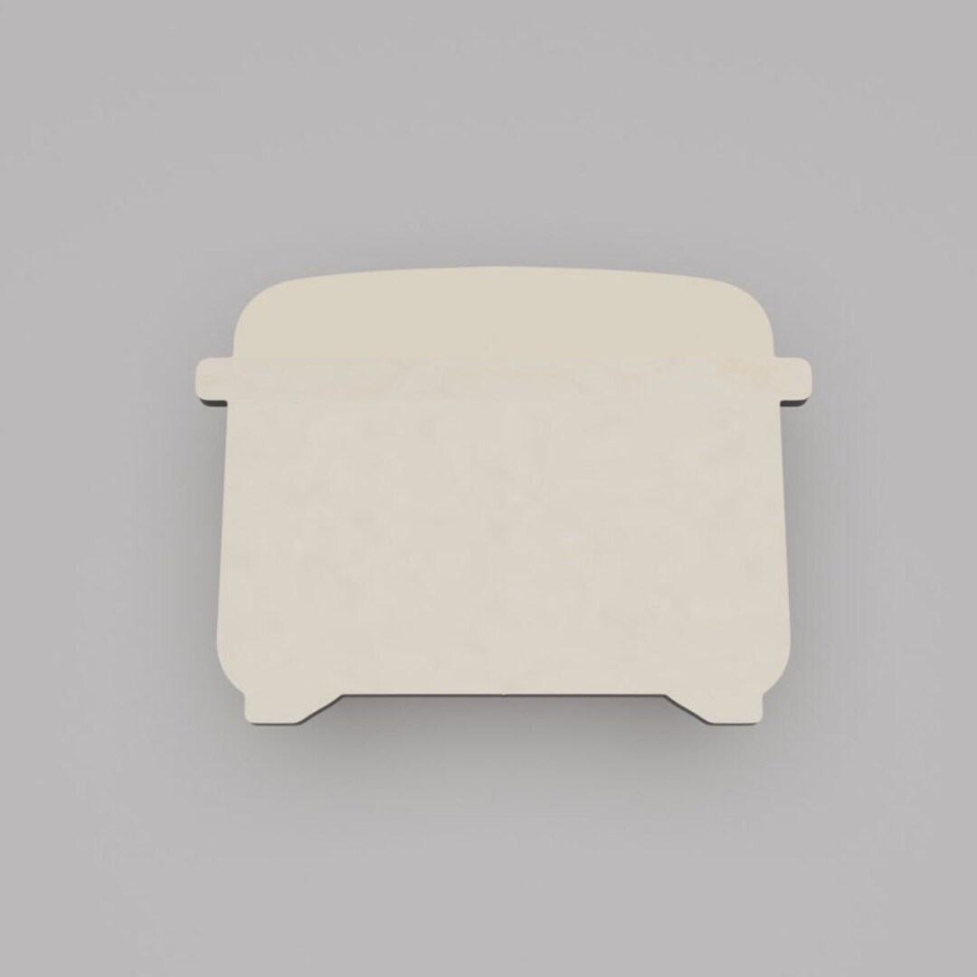 2" - 34" Toaster Wooden Cutout Shape, Silhouette, Gift Tags Ornaments ...