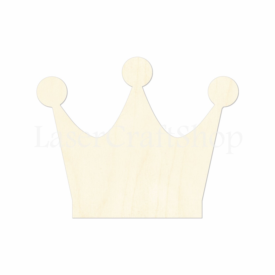 2" - 34" Queen, Princess Crown Wooden Cutout Shape, Silhouette, Gift ...