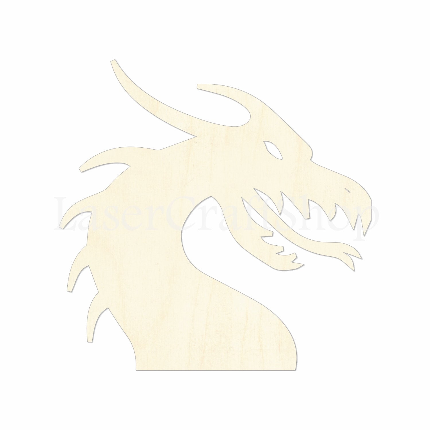 2 34 Dragon Head Wooden Cutout Shape - Etsy