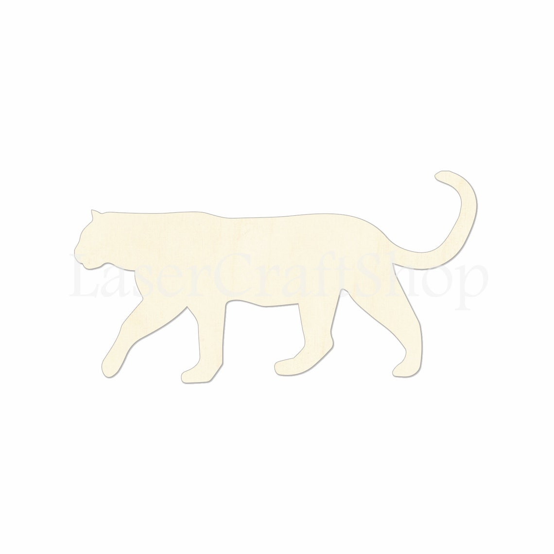 2 34 Panther Wooden Cutout Shape Silhouette | Etsy
