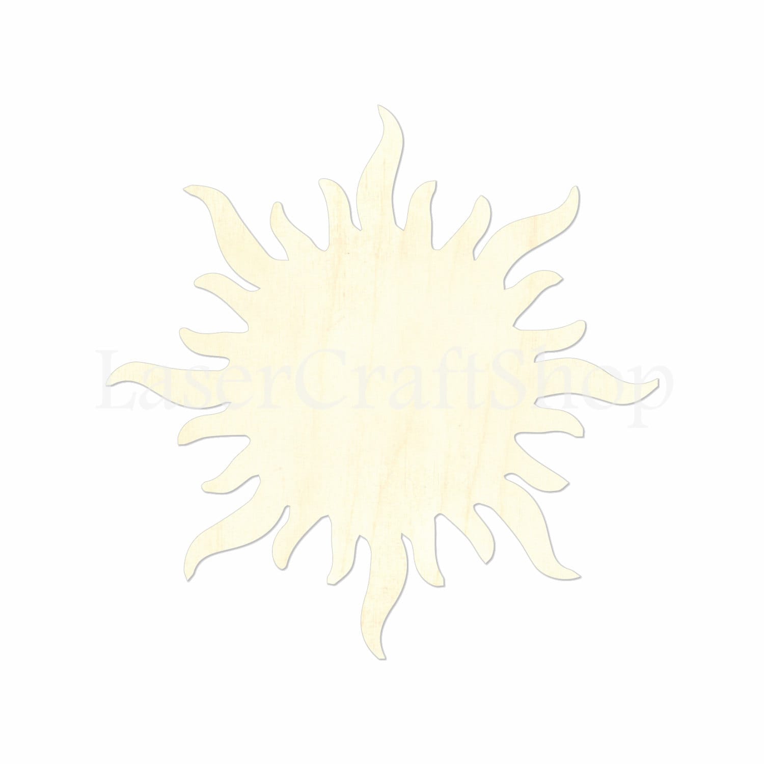 2" - 34" Sunshine, Sun Wooden Cutout Shape, Silhouette, Gift Tags ...