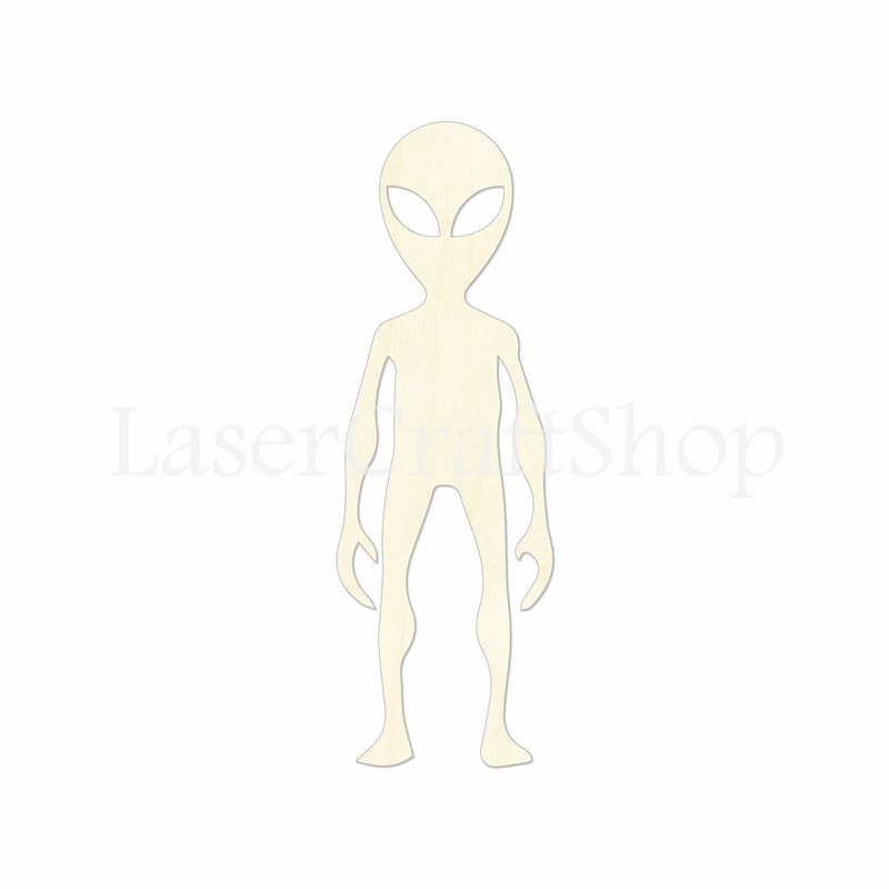 Wood Alien - Etsy