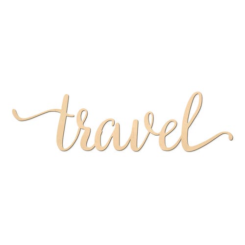 Travel Sign Laser Cut Sign | Etsy
