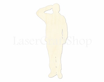 Soldier Wood Cutout - Etsy