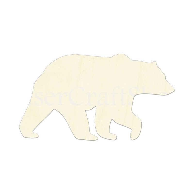 Bear Cutout - Etsy