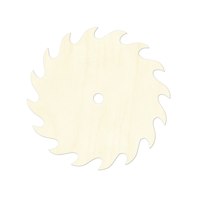 2" - 34" Saw Blade Wooden Cutout Shape, Silhouette, Gift Tags Ornaments ...