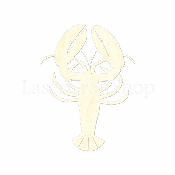 2 34 Lobster Wooden Cutout Shape Silhouette | Etsy