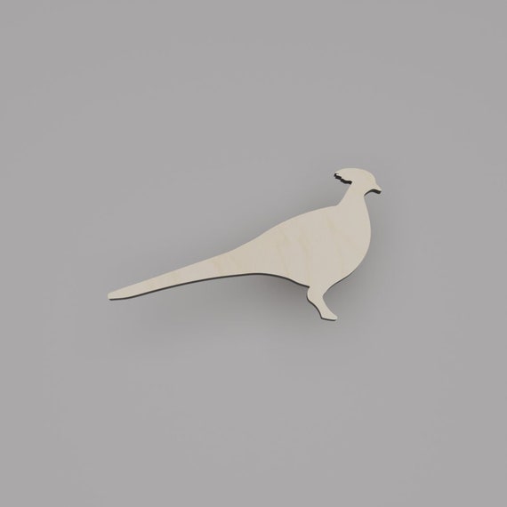 Pheasant Silhouette Cut Out