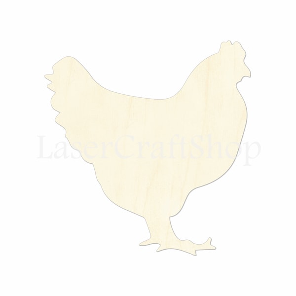 Wooden Chicken - Etsy