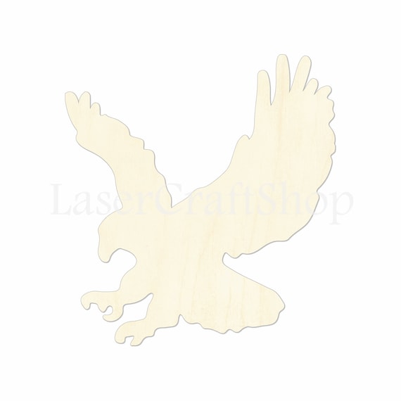 2 34 Eagle Wooden Cutout Shape Silhouette Gift | Etsy