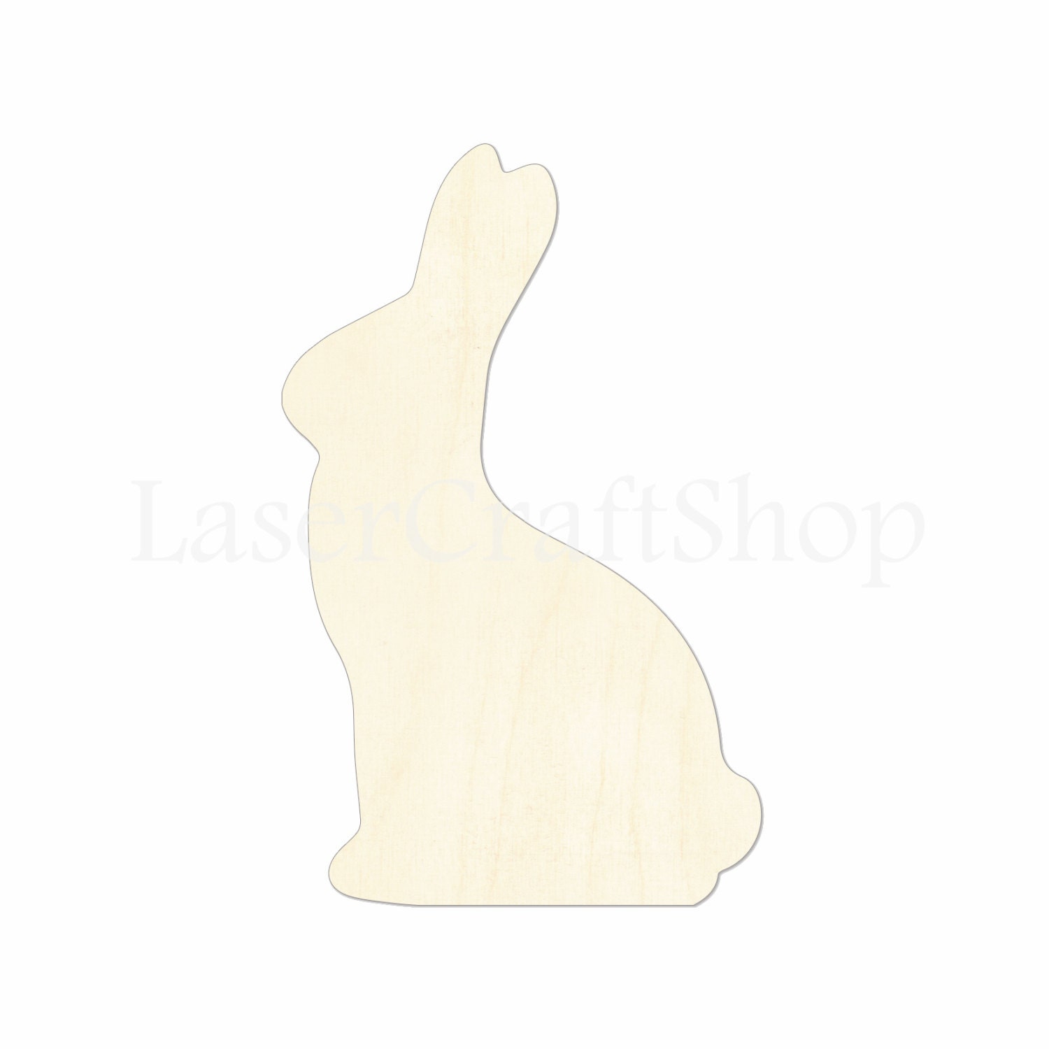 2 34 Chocolate Bunny Wooden Cutout Shape - Etsy