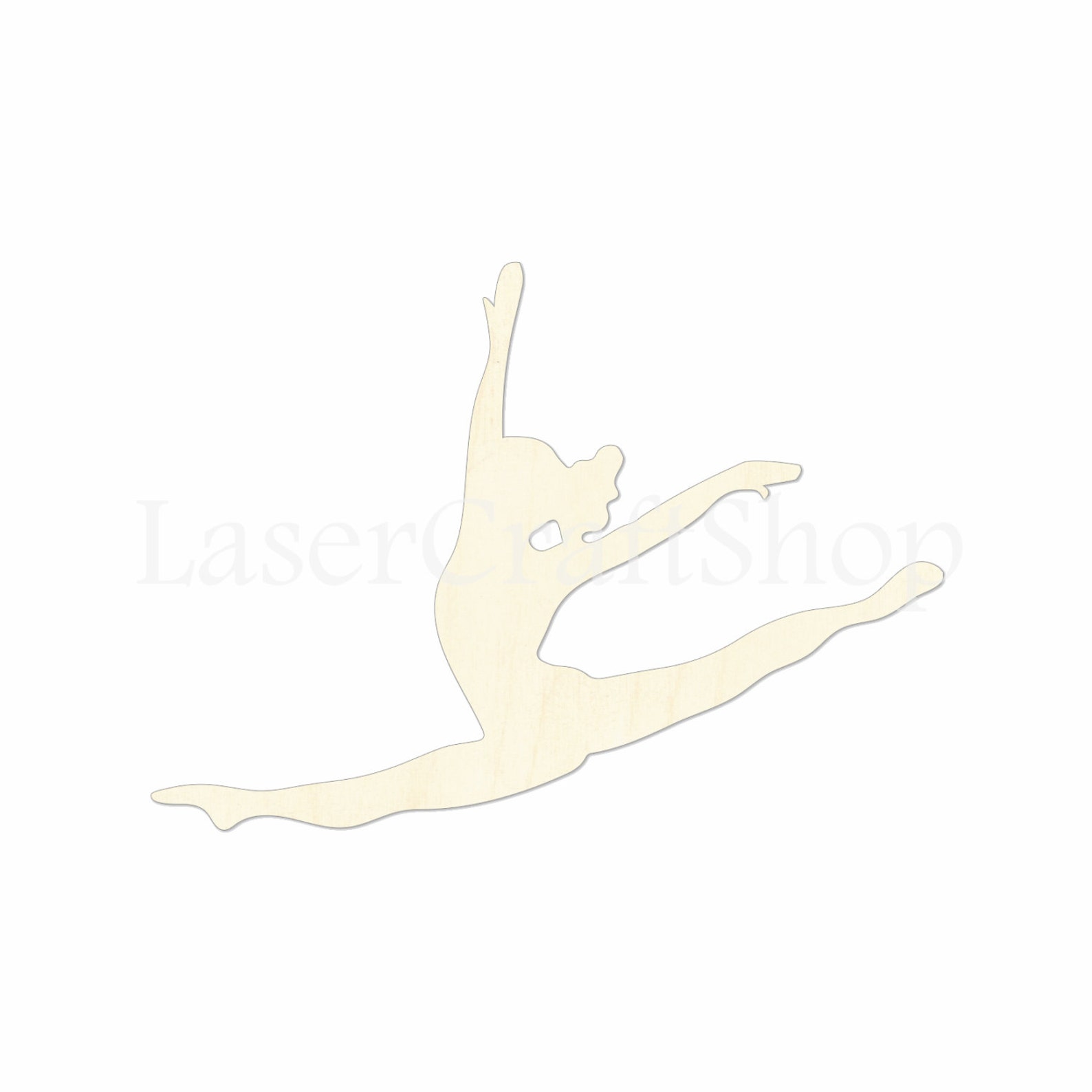 2 34 Gymnast Cheerleader Wooden Cutout Shape - Etsy