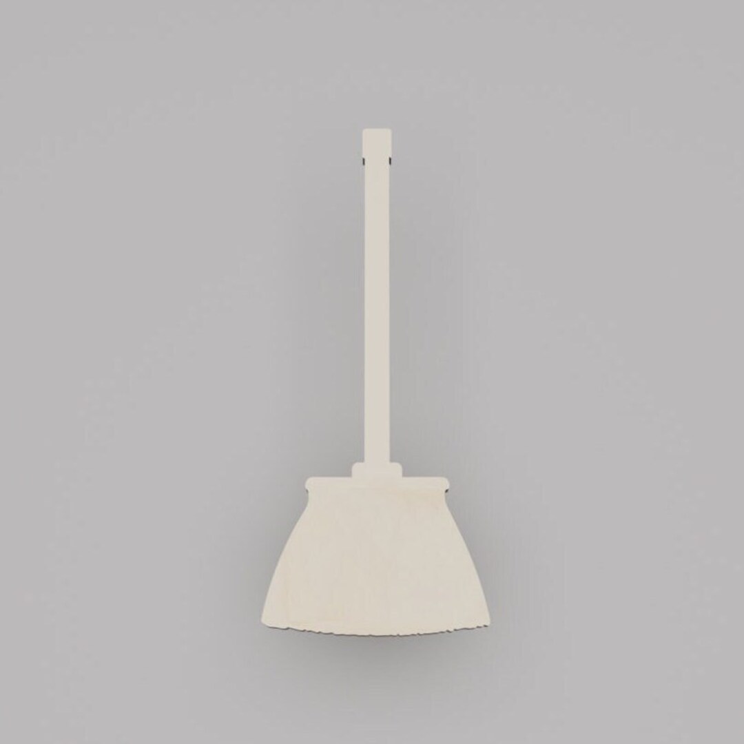 2" - 34" Broom Wooden Cutout Shape, Silhouette, Gift Tags Ornaments ...