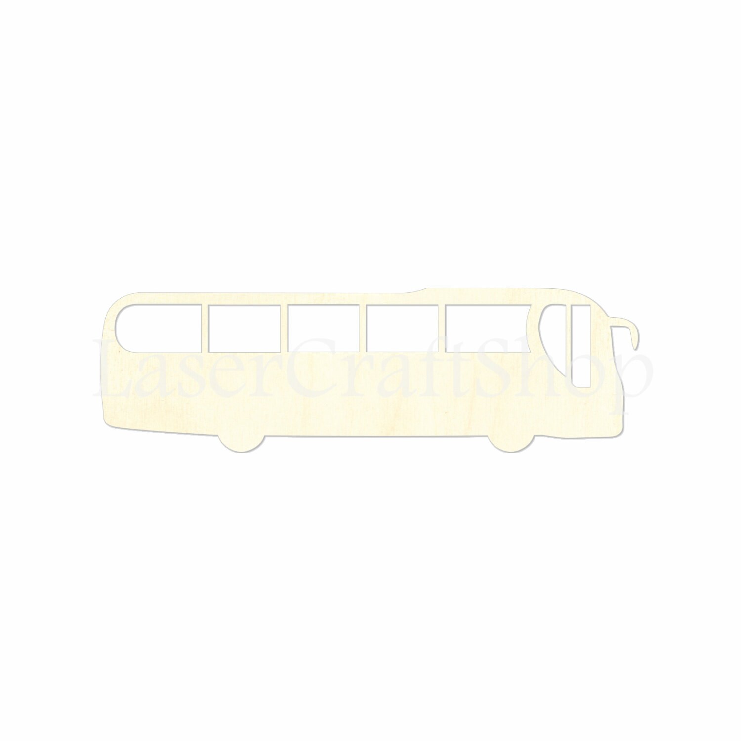 2 34 Bus Wooden Cutout Shape Silhouette Gift | Etsy