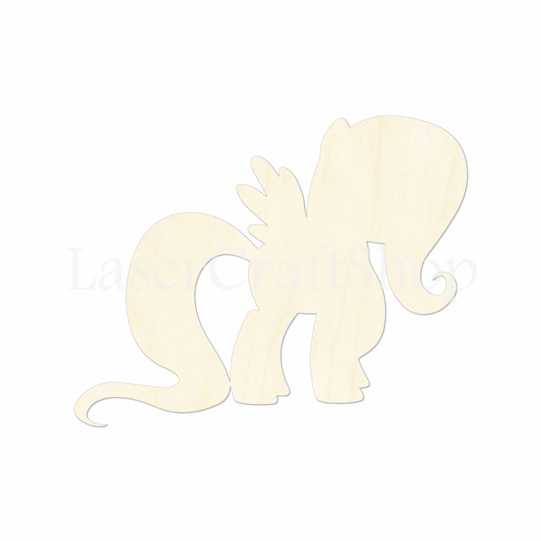 2" - 34" Pony Wooden Cutout Shape, Silhouette, Gift Tags Ornaments ...