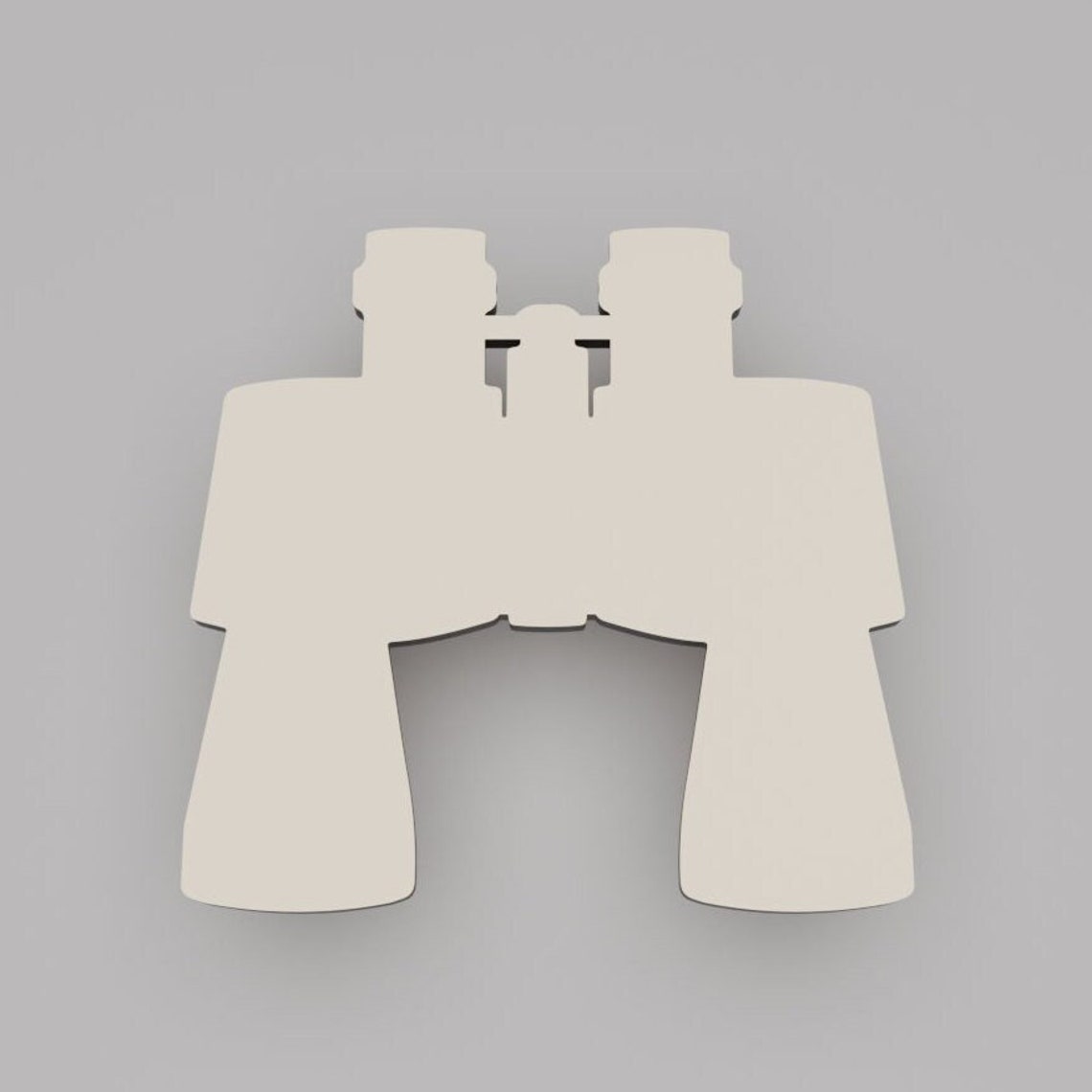 2" - 34" Binoculars Wooden Cutout Shape, Silhouette, Gift Tags ...