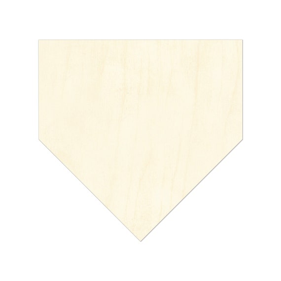 2 34 Baseball Home Plate Wooden Cutout Shape | Etsy