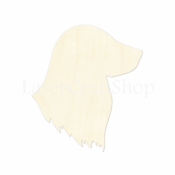 Golden Retriever Head Silhouette - Etsy