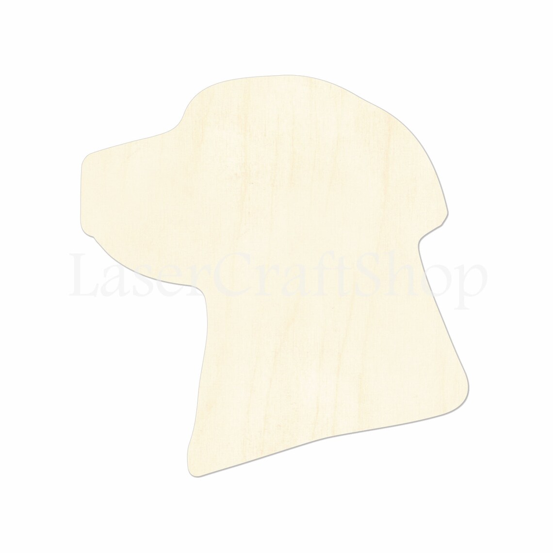 2 34 Labrador Dog Head Wooden Cutout Shape - Etsy