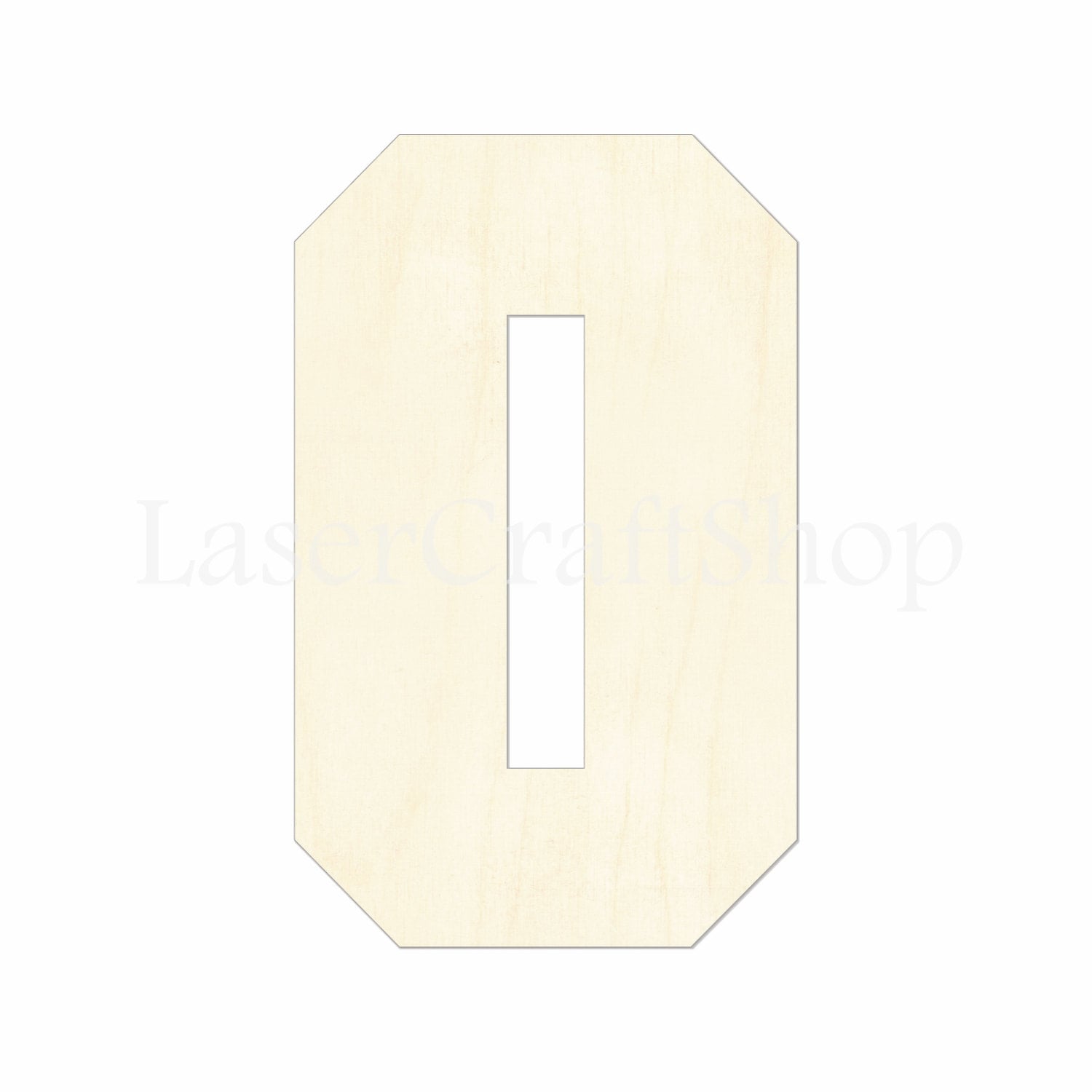 2" - 34" Wooden Number 0, Wood Number, # 0, Cutout Shape, Silhouette ...