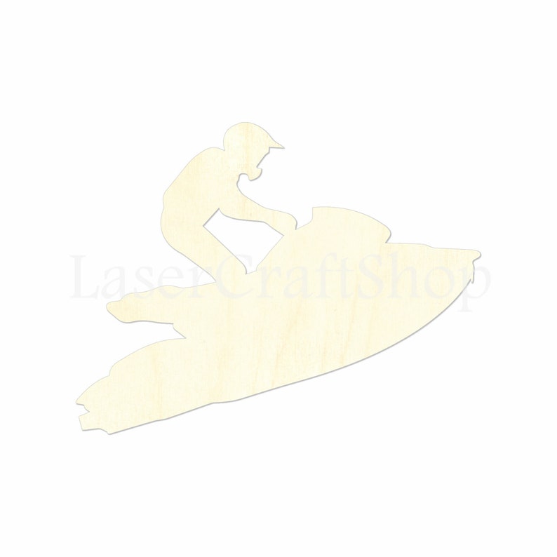 2 34 Jet Ski Wooden Cutout Shape Silhouette - Etsy