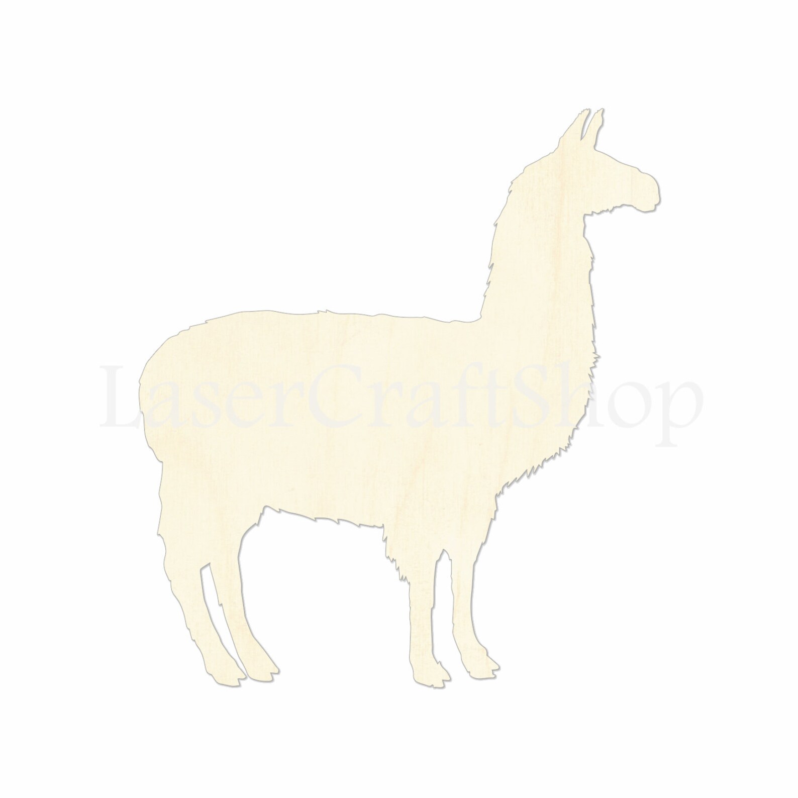 2 34 Llama Wooden Cutout Shape Silhouette Gift - Etsy