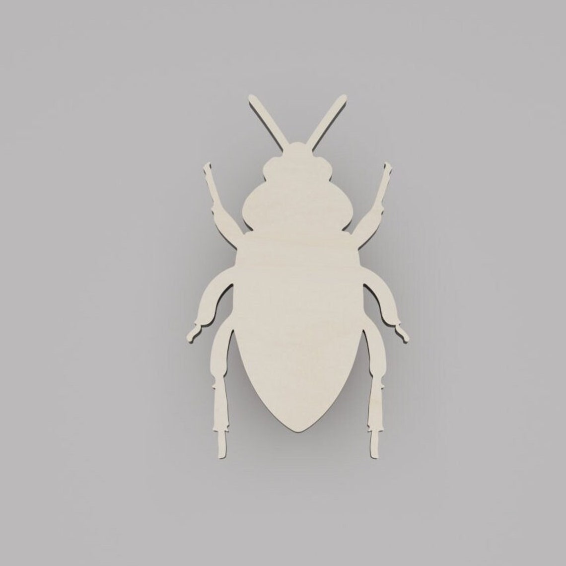 2" - 34" Cockroach Wooden Cutout Shape, Silhouette, Gift Tags Ornaments ...