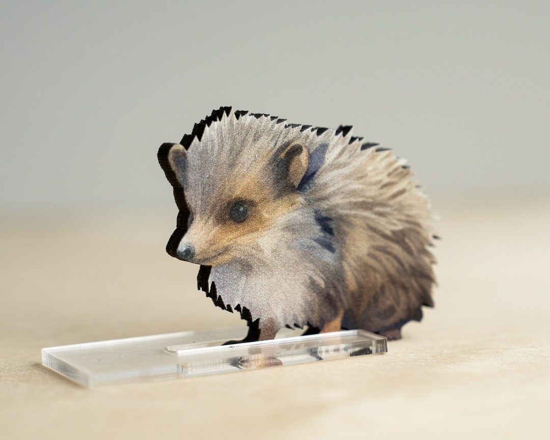 Elegant Wooden Hedgehog Cutouts | Harmony Hollow Set - Etsy