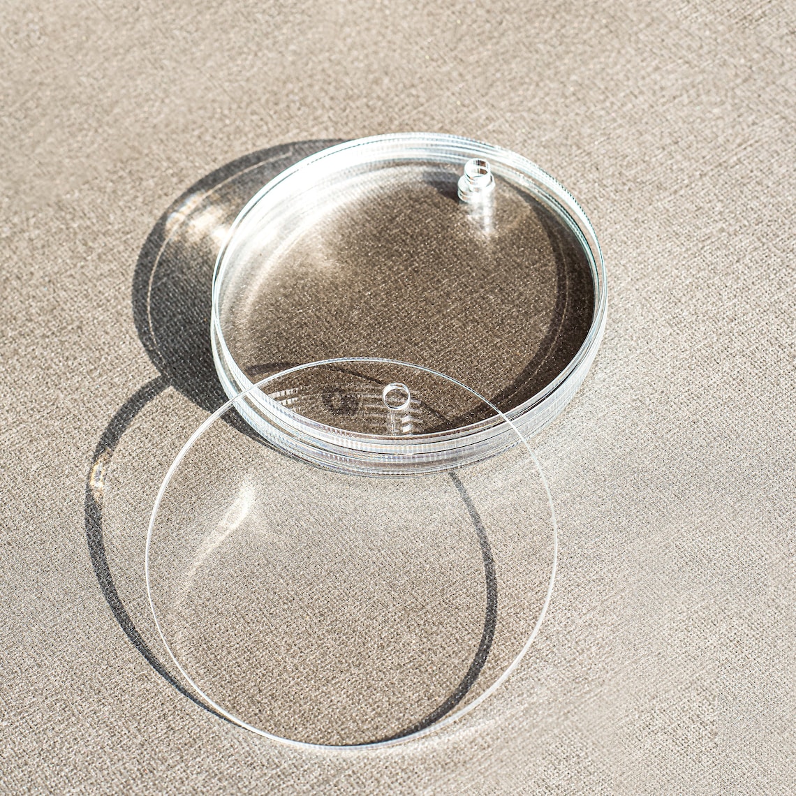 3.5in Clear Acrylic Circles - Ornament Blanks - Plexiglass Discs - With ...