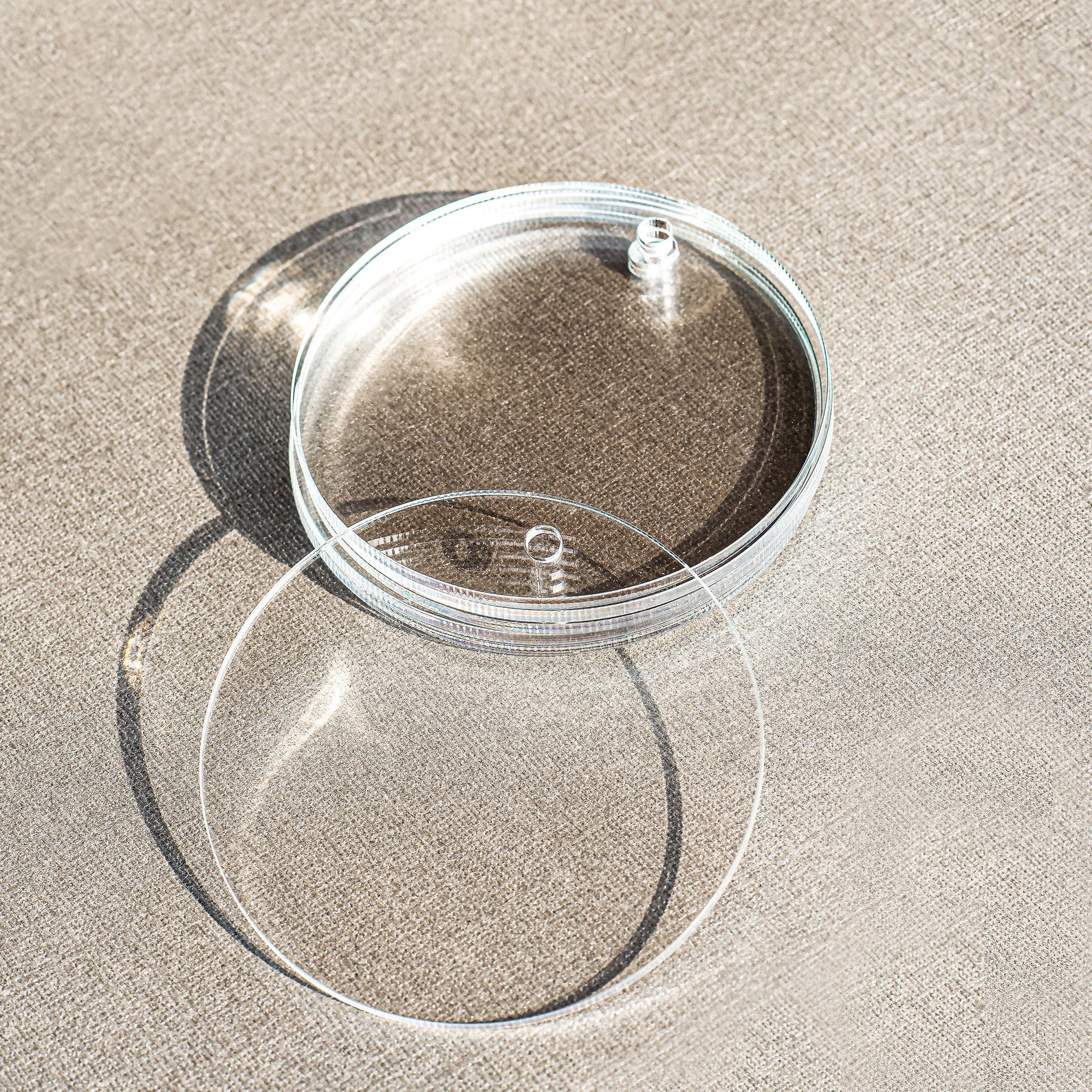 3.5in Clear Acrylic Circles - Ornament Blanks - Plexiglass Discs - With ...