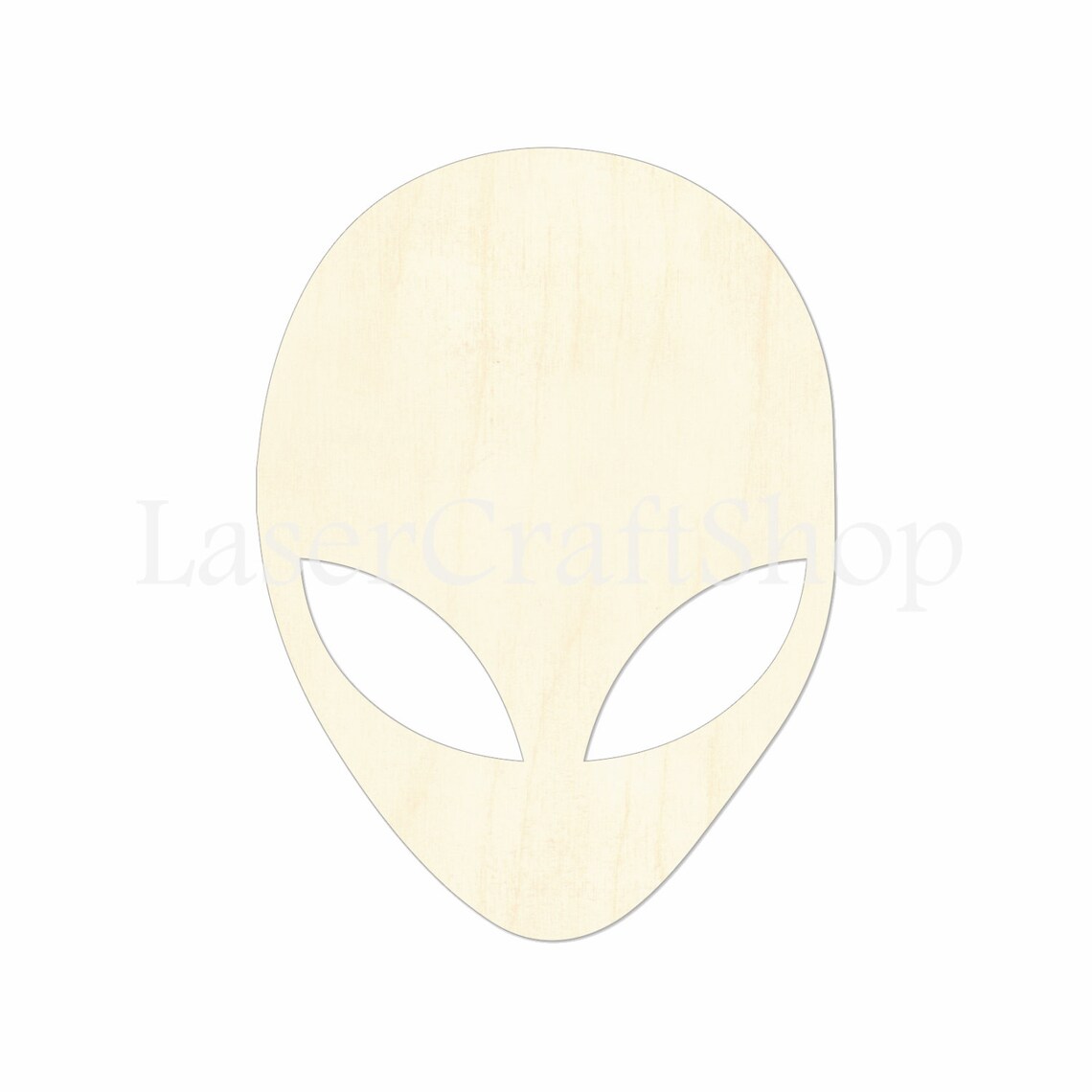 2 34 Alien Head Wooden Cutout Shape Silhouette - Etsy