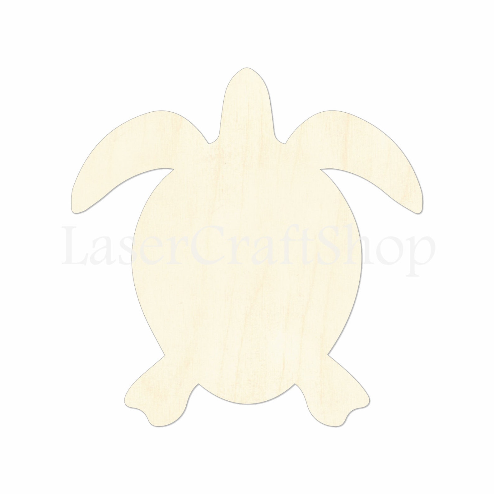2" - 34" Turtle Wooden Cutout Shape, Silhouette, Gift Tags Ornaments ...