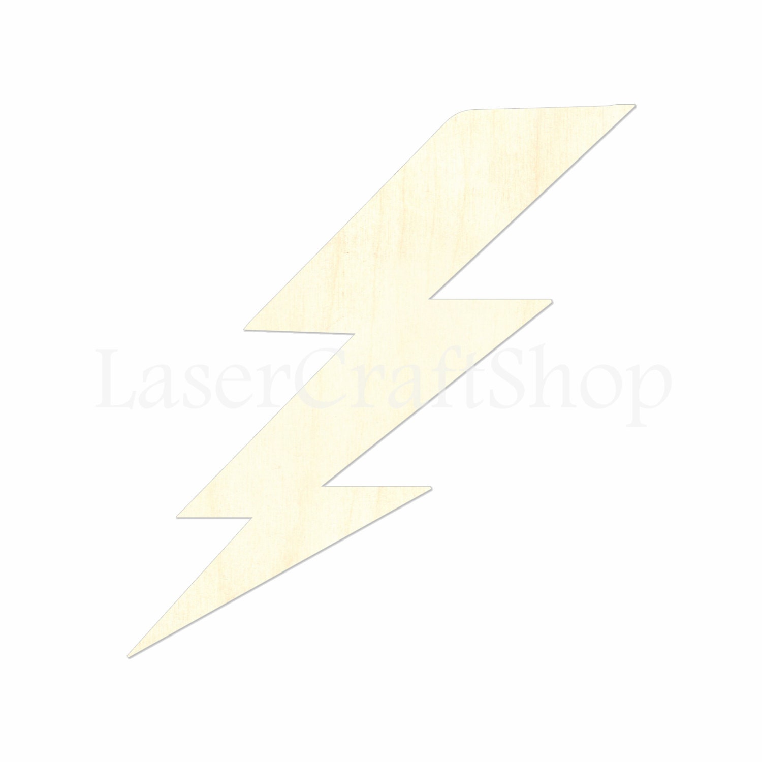 2 34 Lightning Wooden Cutout Shape Silhouette | Etsy