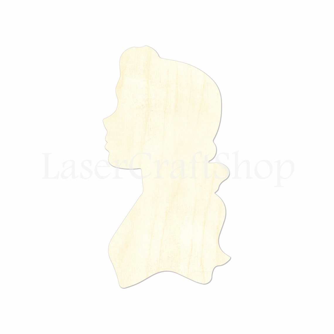 2" - 34" Princess Belle Wooden Cutout Shape, Silhouette, Gift Tags ...