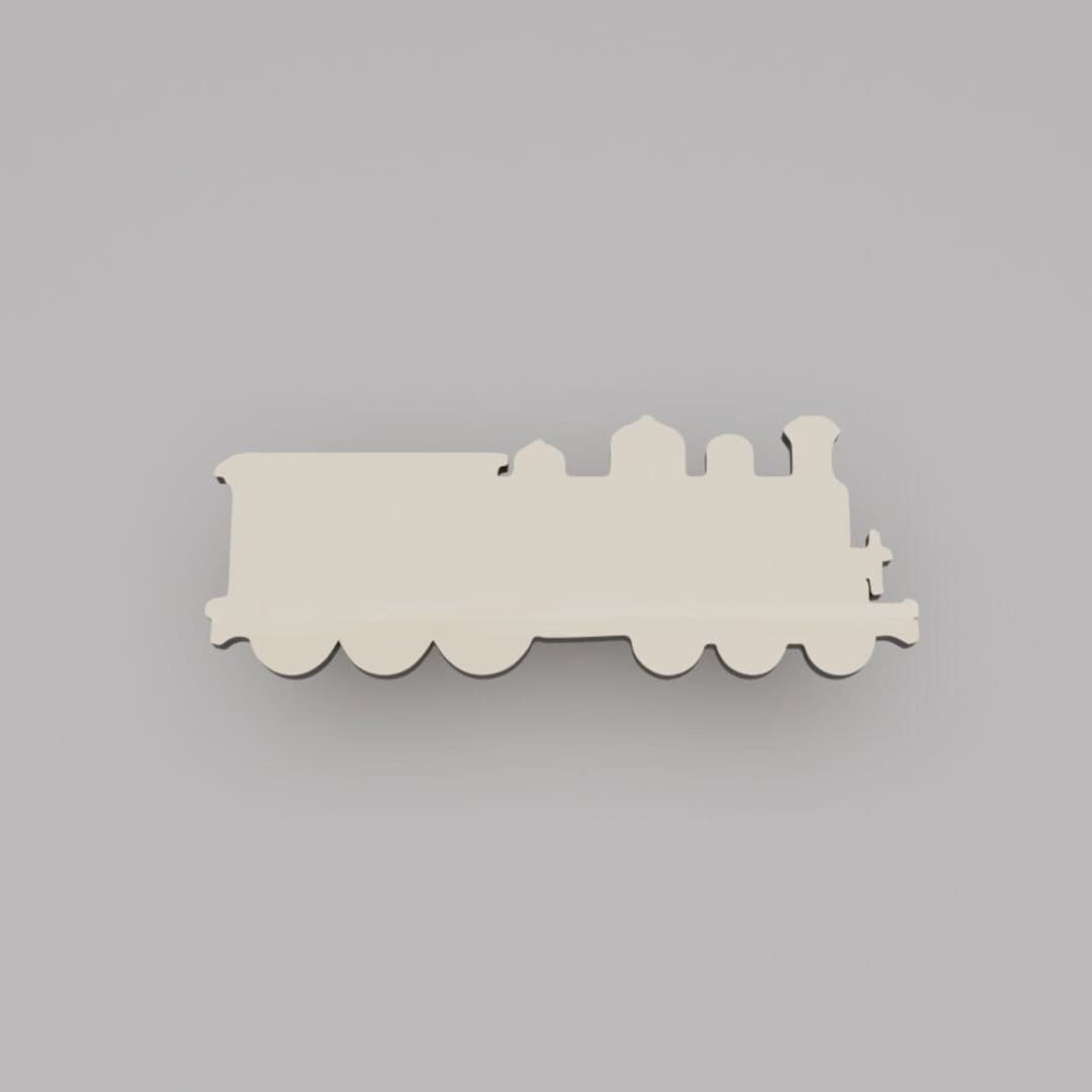 2" - 34" Train Wooden Cutout Shape, Silhouette, Gift Tags Ornaments ...