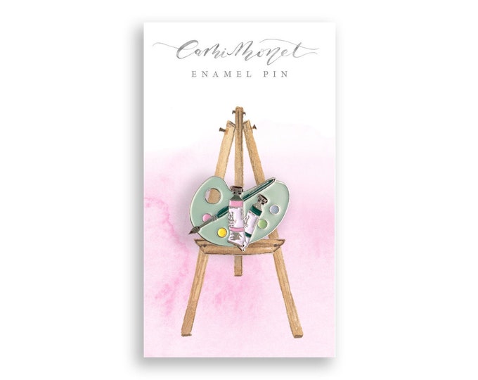 Forget Me Nots Enamel Pin Floral Enamel Pin Blue Flower Enamel Pin ...