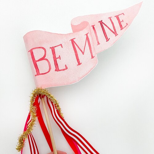 Be Mine Banner / Valentine Decor - Etsy