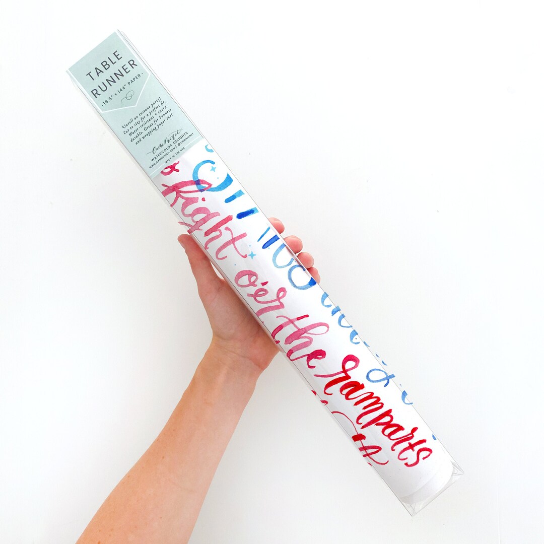 Star-spangled Banner Table Runner | Fourth of July Table Runner ...