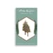 Fir Tree Enamel Pin Pine Tree Enamel Pin Woodland Enamel | Etsy