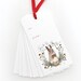 Joy to the Squirrel Gift Tags, Christmas Gift Tags, Animal Gift Tags ...