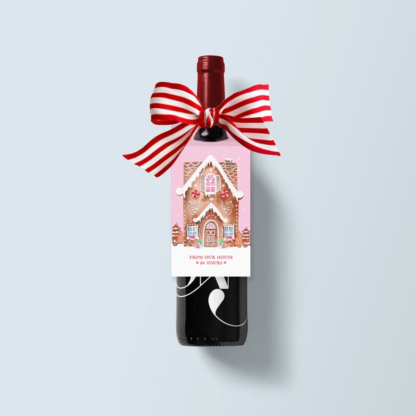 Gingerbread Wine Bottle - Etsy