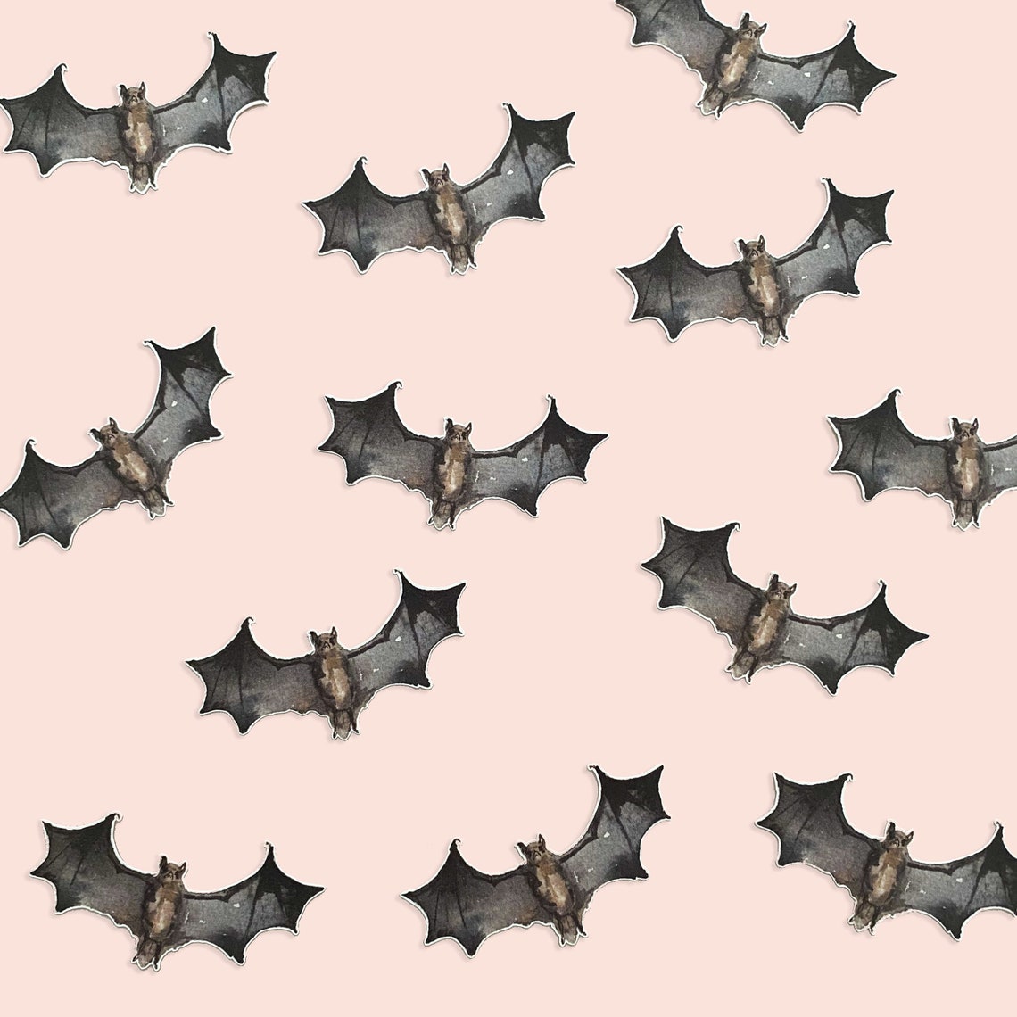 Frickin' Bats Die-cuts | Party Punchies | Watercolor Bat Cut Outs | Die ...