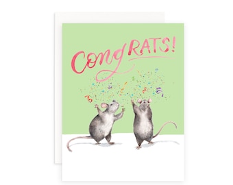 Congrats Grad Card - Etsy